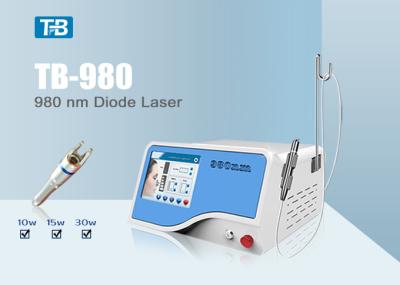 Cina macchina di rimozione della vena del ragno del laser a diodi di 20W 980 nanometro per l'ospedale in vendita