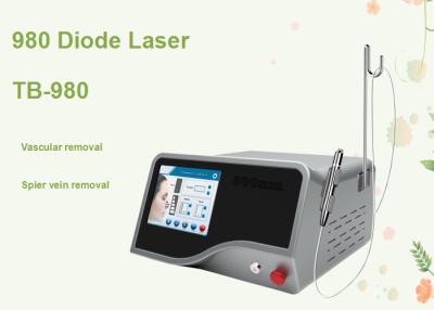 Cina Trattamento vascolare della vena del ragno di rimozione del laser a diodi del CE 980 nanometro sul fronte & sul corpo in vendita