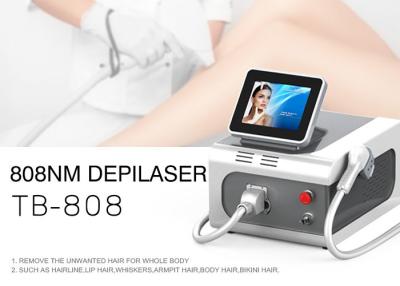 China 1800W 808nm Diode Laser Permanent Hair Removal Machine For Bikini Line , Armpit for sale