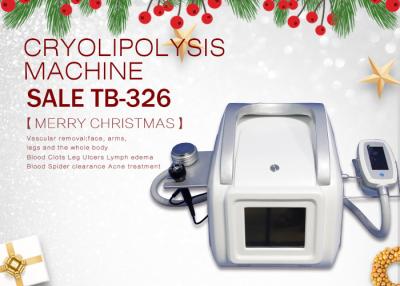 China Touch Screen Cryo Cavitation RF Slimming Machine For Double Chin Fat Reduction for sale