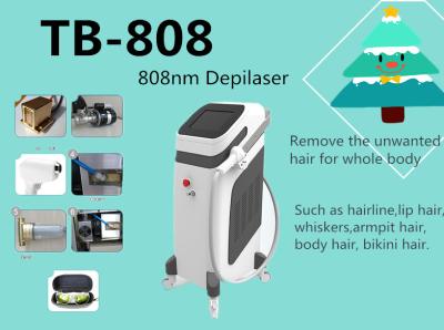 China Vertical 808nm Diode Semiconductor Laser Hair Removal Machine Non - Invasive Treatment for sale