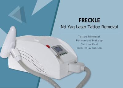 China Long Pulse Q Switch Nd Yag Laser Tattoo Removal Machine / Skin Whitening Device for sale