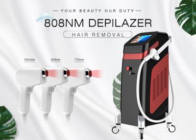 China High Power 808nm Triple Diode Laser Hair Removal Machine 10000000 Shots Handle Life for sale