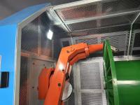 China Cantilever Type Cable Twisting Machine Single Twist 630-1250 With PLC Touch Screen for sale