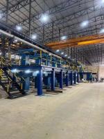China 2400mm/min Copper Upcast Machine 3000T Upward Continuous Casting Machine for sale