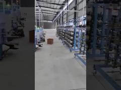 0.08-1.04mm Electrical Copper Wire Bunching Machine Double Twist