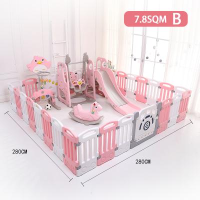 Cina hot sale high quality colorful safety plastic baby playpen, baby play yard, baby play fence in vendita