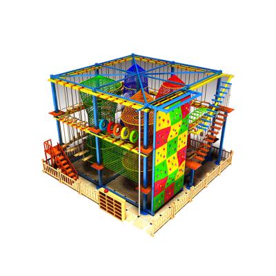 中国 Kids commercial indoor gym rope Course/ adventure course/ Indoor playground equipment 販売のため