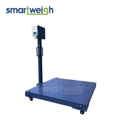 China Explosion Proof Mobile Floor Scale Mild Steel Industrial 4x4 5x5 Floor Scale for sale