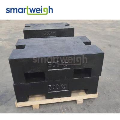 China Precision M1 Crane Test Weights 500KG Standard Heavy Duty Industrial Weighing Systems for sale