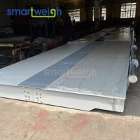 Quality High Strength Guard Rails Pitless Weighbridge Steel Deck Truck Scale For Energy Plants for sale