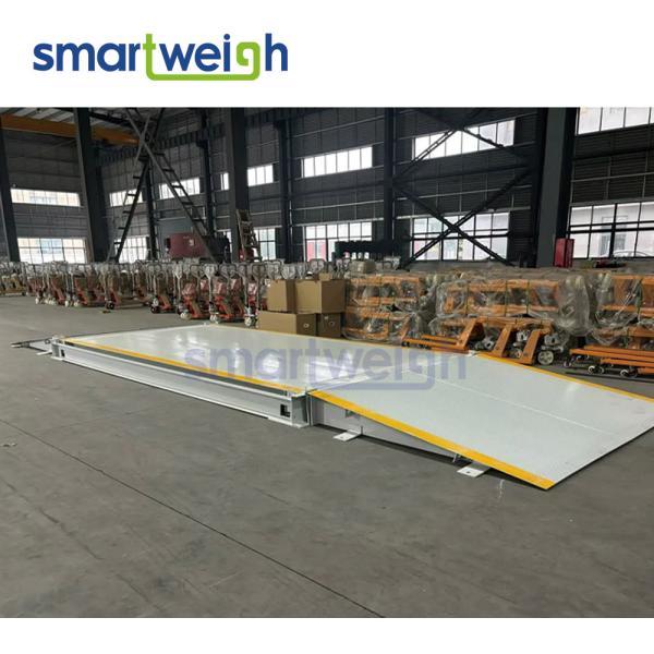 Quality Portable Electronic Truck Scale Weighbridge With Steel Ramp Vehicle Weighing Solutions for sale