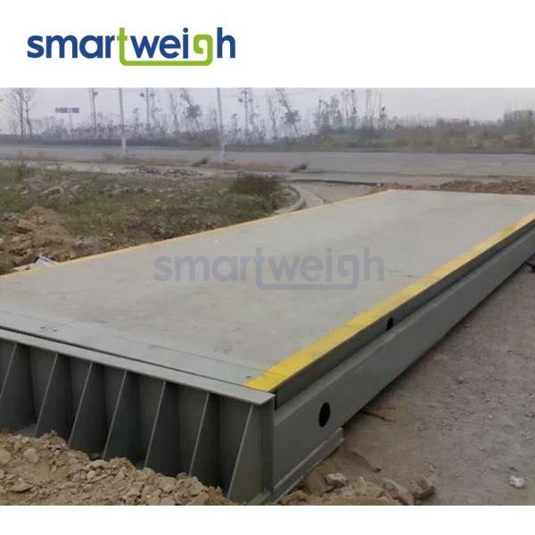 Quality 60T - 150T Sturdy Portable Weighbridge Electronic Mobile Truck Scale For Temporary Site for sale