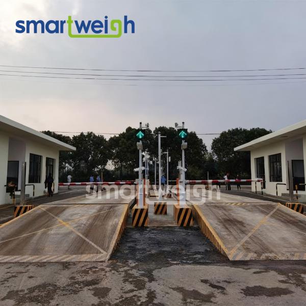 Quality Intelligent Vehicle Weighing System Anti Cheating Unmanned Weighbridge System for sale