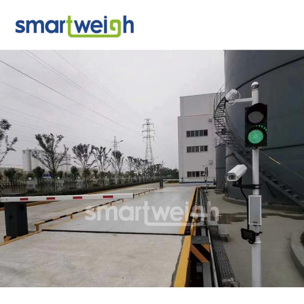 Quality Heavy Duty Anti Cheating Vehicle Scales Weighing Systems 200T Unmanned Weighbridge Systems for sale