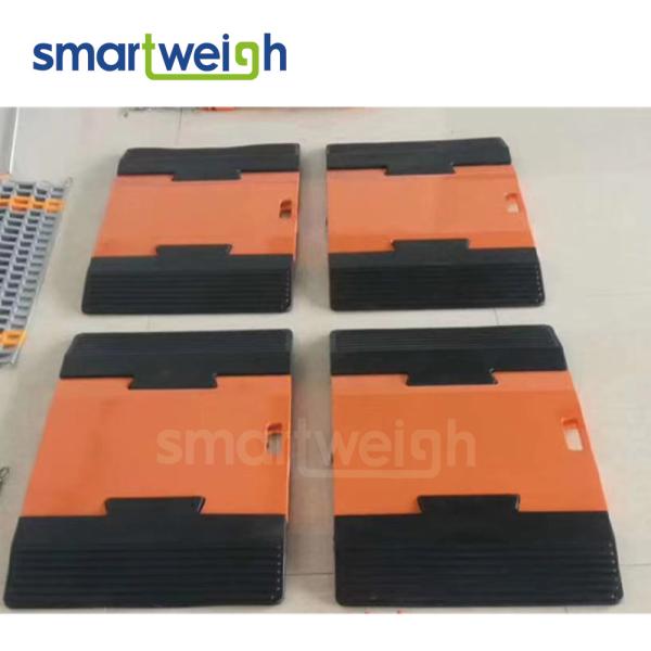 Quality 10T-  50T Vehicle Axle Weighing Scales Heavy Duty Portable Weighing Machine For Trucks for sale