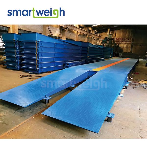 Quality High Precision Modular Steel Deck Truck Scale 60-300T Outdoor Weighbridge for sale