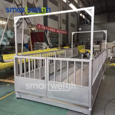 China Durable Livestock Weighing Scale 300kg To 6 Tons Platform Scale For Farm for sale