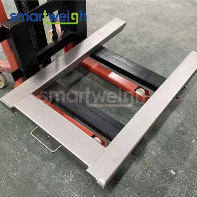 China U Shaped Digital Floor Scale 1/2/3 Ton Stainless Steel Pallet Scale Waterproof for sale