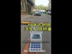 high precision portable truck scale integrated display indicator wireless truck scales