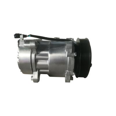 中国 7D0820805Q 128mm/6PK/12V for  VW Transporter Bus 1.9 D 2010 SD7V16 auto air condition compressor  parts for car 販売のため
