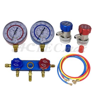 中国 China Supplier High quality  air conditioner R134A refrigeration manifold gauge 販売のため