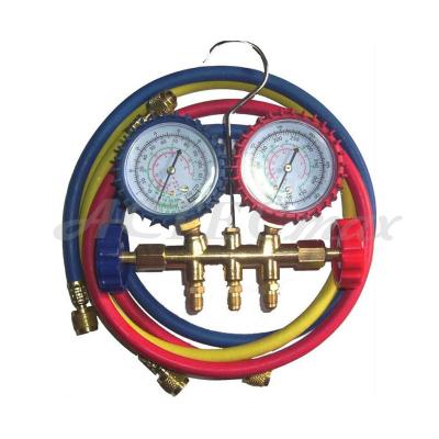 中国 China Supplier ACTECmax AC Auto Car Air Conditioner R410A Manifold Digital Refrigerant Gauges 販売のため