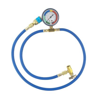 Cina r134a refrigerant recharge hose car  air conditioning  a/c r134a refrigerant charging hose in vendita