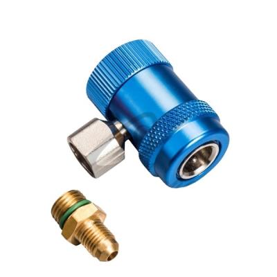 Cina ACTECmax R-134a quick coupler 1/4SAE or M14X1.5 Female & Male quick coupler in vendita