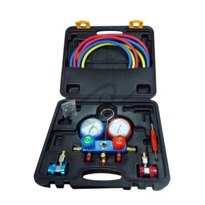 Cina ACTECmax auto air conditioning manifold gauge for R134a manifold gauge in vendita