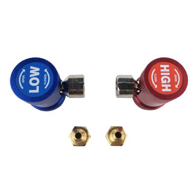 Cina R1234YF Quick Coupler, connector for High and Low Pressure in vendita