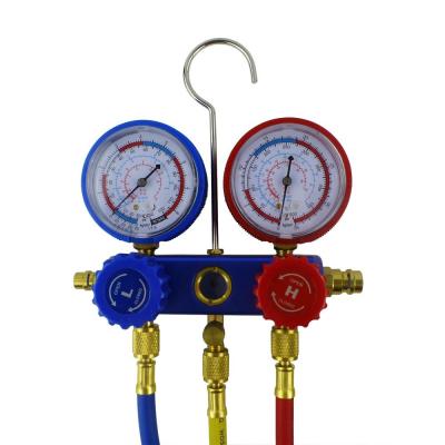 Cina air conditioner manifold refrigerant gauge in vendita