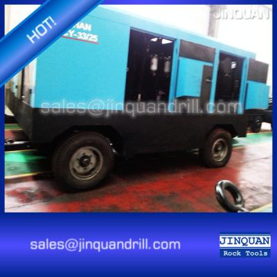 China Compresor de aire portátil del tornillo diesel de Kaishan con el compresor de aire de Cummins Engine LGCY-33/25 en venta