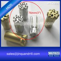 China T45 Thread 76mm Button Drill Bit, Drop Center Retrac Button Bits for sale