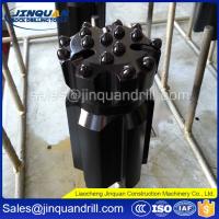 China 89mm threaded button bits T45 retract ballistic buttons for sale