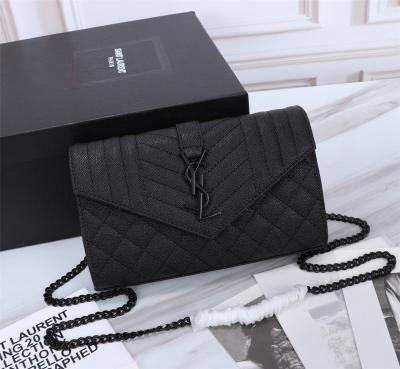 China Newest MONOGRAM Genuine Black Leather Bag For Sale for sale