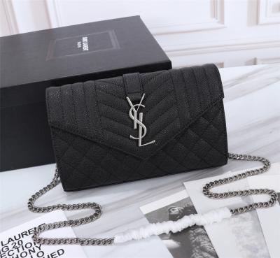 China Hot Sale Newest MONOGRAM Genuine Black Leather Bag for sale