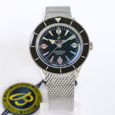 China Breitling Superocean Heritage Chronograph Ceramic Bezel Steel Case Watch for sale