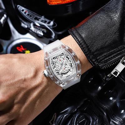 China Richard watch men's high-end men's transparent mechanical watch genuine top ten brands men's watch men's student watch for sale
