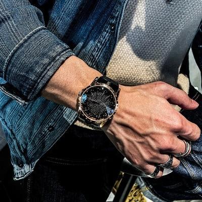 China Twelve Round Table Knights Premium Xenon Mechanical Men's Fashion Watch for sale