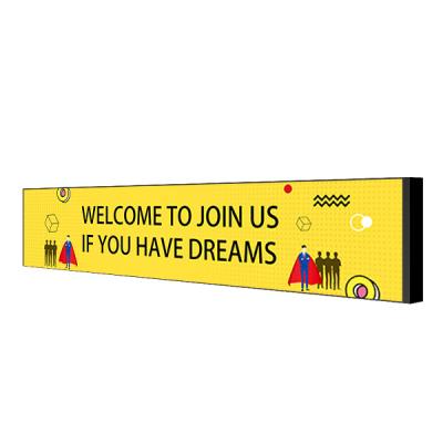 China ODM P4.35 Bus LED Screen Display Size 1536*278 For Automotive Ads for sale