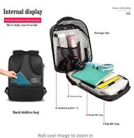 China ODM USB P3 Digital Backpack LED Screen Display For 15.6 Inch Laptops for sale