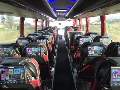 Cina Visualizzazione di LCD del poggiacapo dell'OEM TV 10.1inch per il bus dell'automobile in vendita