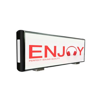 中国 曇らされたP3タクシーの上スマートな広告解放システムLEDタクシーの印をLED表示 販売のため