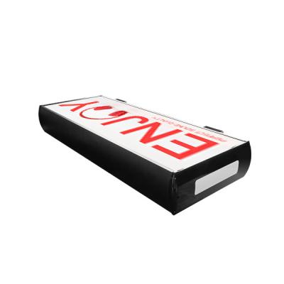 中国 曇らされたP3タクシーの上スマートな広告解放システムLEDタクシーの印をLED表示 販売のため