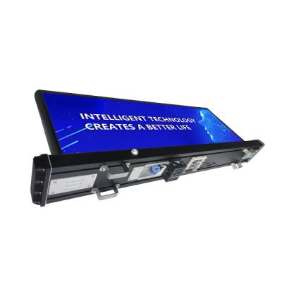 Cina Il tetto LED del taxi di Android/IOS GPS P3.3 visualizza 120w il taxi Digital che annuncia lo schermo in vendita