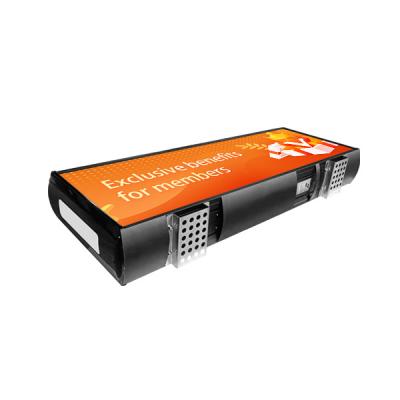 Cina L'alta cima su due lati LED del taxi di luminosità P2 visualizza le cime del taxi di 2mm GPS Digital in vendita