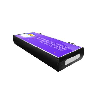 Cina Il taxi LED superiore di media P4mm di DOOH visualizza l'esposizione superiore del taxi astuto di radiodiffusione in vendita