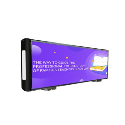 Cina Il taxi LED superiore di media P4mm di DOOH visualizza l'esposizione superiore del taxi astuto di radiodiffusione in vendita