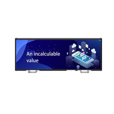 Cina Il cartellone pubblicitario IP56 del tetto dell'automobile del FCC P3.3mm rende impermeabile la luce superiore del taxi del LED in vendita
